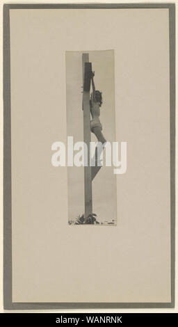 Crucifixion, profile, right Stock Photo - Alamy