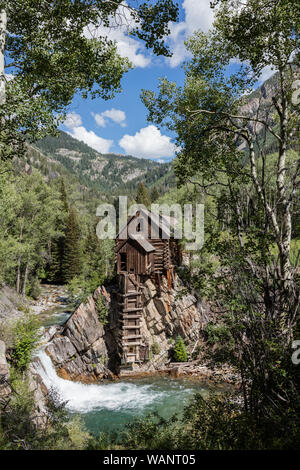 Crystal Mill in Gunnison County, Colorado Stock Photo - Alamy