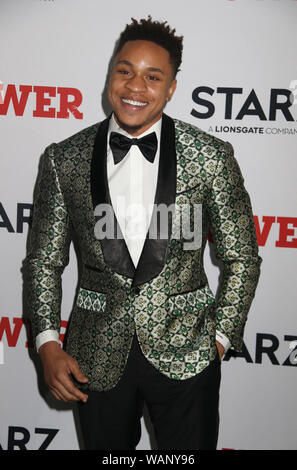 Rotimi Akinosho attends the world premiere of the Starz television ...