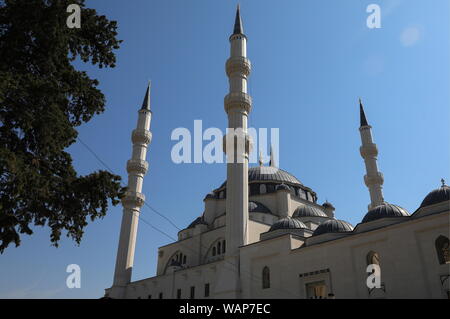 The Great Mosque of Tirana (Namazgah Mosque, Xhamia e Namazgjase) is ...