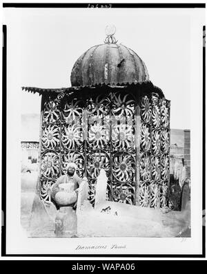 Damascus. Tomb / Bonfils Stock Photo - Alamy