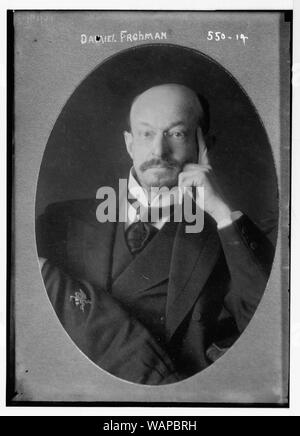 Portrait of Daniel Frohman Stock Photo - Alamy