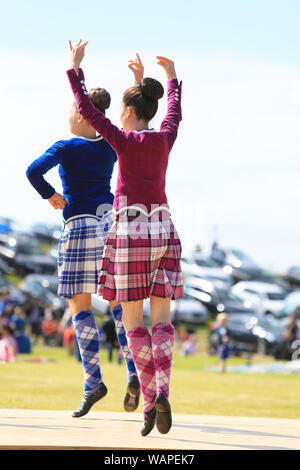 Children Traditional Scottish Highland Dancing During The Langholm ...