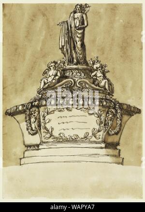 Drawing, Baptismal Font, ca. 1775 Stock Photo - Alamy