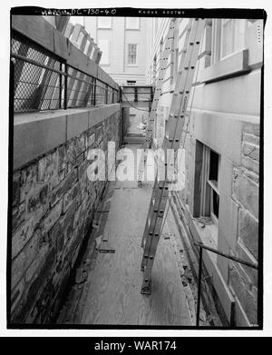 Patent Office Building Courtyard, Washington, D. C. c. 1875 Stock Photo ...