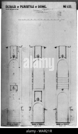 Details of peristyle of dome Stock Photo - Alamy