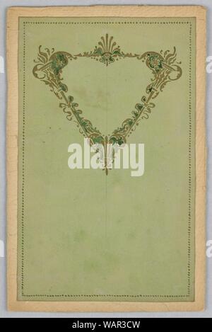 Drawing, Design for a Book Cover, ca. 1890 Stock Photo - Alamy