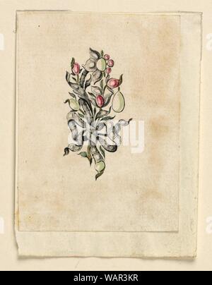 Drawing, Design for a brooch, ca. 1755 Stock Photo - Alamy