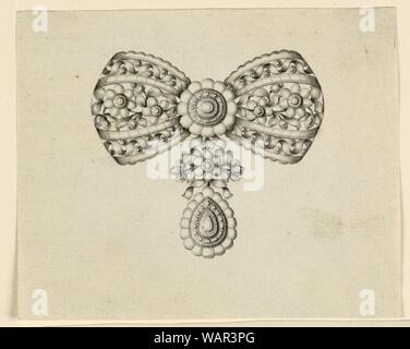 Drawing, Design for a Brooch, late 18th century Stock Photo - Alamy