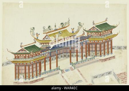Drawing, Design for a Chinese Pavilion, 1815–22 Stock Photo - Alamy