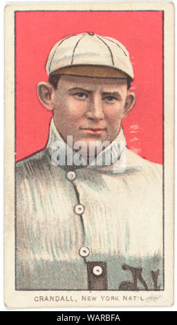 Doc Crandall, New York Giants, baseball card portrait Stock Photo - Alamy