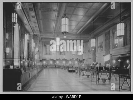 Dollar Savings Bank, 2516 Grand Concourse, Bronx. Main banking room ...