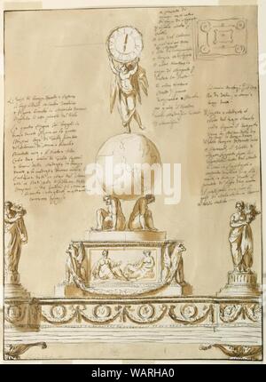 Drawing, Inkstand, ca. 1810 Stock Photo - Alamy