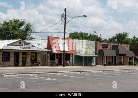 Downtown Emory, a town in Rains County in northeast Texas Stock Photo ...