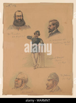 Doctor Charles Fischer and Doctor Jean Allard Janson Jeançon at Camp ...