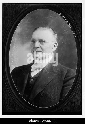 A cameo portrait of Dr. Cyrus R. Teed, a prominent figure in the late ...