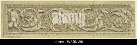 Drawing, Ornamental Panel, 1806 Stock Photo - Alamy
