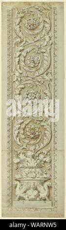Drawing, Ornamental Panel, 1806 Stock Photo - Alamy
