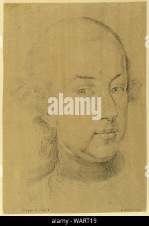 Drawing, Portrait of the Emperor Joseph II; Subject: Emperor Joseph II ...