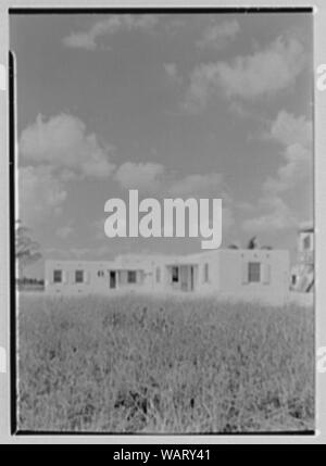 Dr. Raymond D. Baker, Hollywood, Florida. Guest wing entrance. Gottscho ...