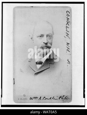 Dr. William A. Conklin, zoologist Stock Photo - Alamy