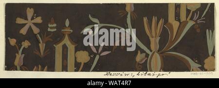Drawing, Textile Design- Li-tai-po, 1919 Stock Photo - Alamy