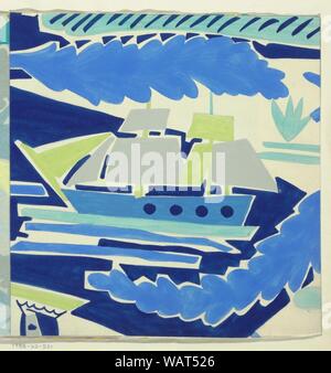 Drawing, Textile Design- Page, 1919 Stock Photo - Alamy