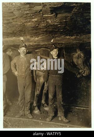 Drivers in a Coal Mine Co. Plenty boys driving and on tipple. No ...