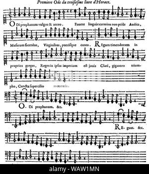 'Ode Horace' (1636) by DuChemin is a classic example of 17th-century ...