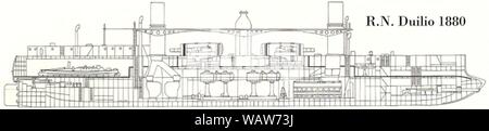 Duilio 1880 004 Stock Photo - Alamy