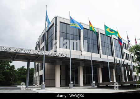The Parliament Building in Panama City, Central America. An ...