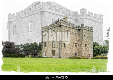 Hellifield Peel Castle Stock Photo - Alamy