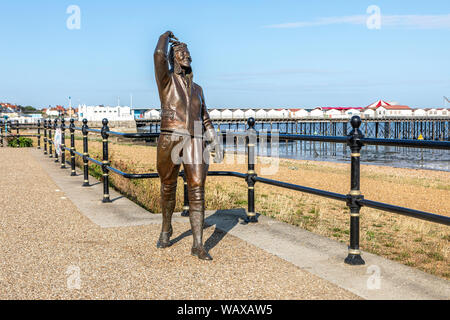 Amy Johnson,Aviator,Bronze,Statue,Herne Bay,Seafront,Kent,England ...