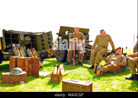 world war two; reenactment; lytham; lancashire; england; uk; europe ...