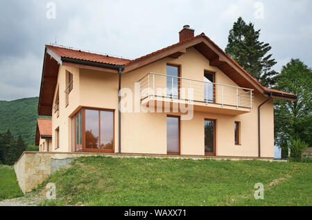 Modern house in Poprad. Slovakia Stock Photo - Alamy