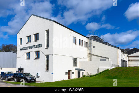 Macduff Scotch Whisky Distillery, Banff, Banffshire, Scotland, UK Stock ...