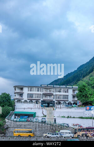 Photo of Manali City in Himachal Stock Photo - Alamy