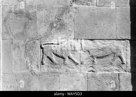 Door carvings from the Georgian Church of St John (now a mosque ...