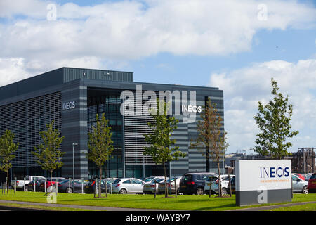 The modern looking INEOS Grangemouth Headquarters in Scotland Stock ...