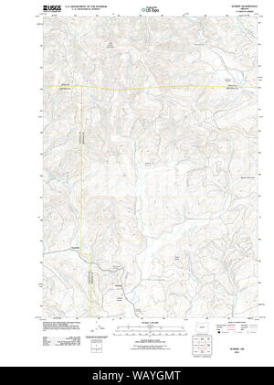 USGS Topo Map Oregon Summit Ridge 20110903 TM Restoration Stock Photo ...