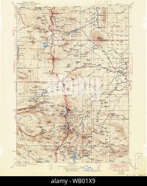 USGS Topo Map Oregon Three Lynx 281819 1985 24000 Inverted Restoration ...