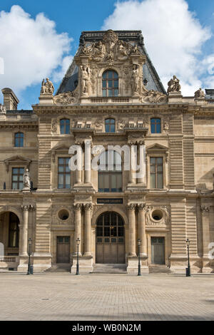 The Lourve Art Museum. Paris, France Stock Photo - Alamy