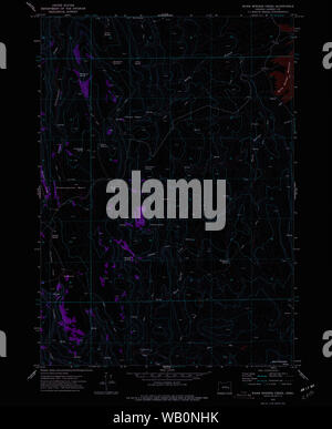 USGS Topo Map Oregon Warm Springs 20110826 TM Restoration Stock Photo ...