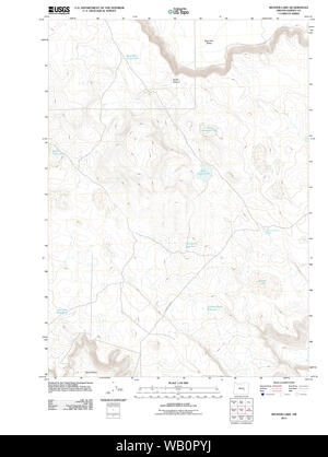 USGS Topo Map Oregon Weaver Lake 20110829 TM Inverted Restoration Stock ...