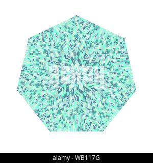 Tiled mosaic heptagon symbol - heptagonal ornamental colorful ...