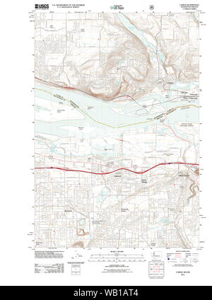 USGS Topo Map Washington Camas 240318 1954 62500 Restoration Stock ...