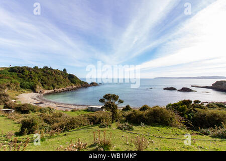 Chilean Chiloe Island Coast Landscape. Pacific coast landscape Stock ...