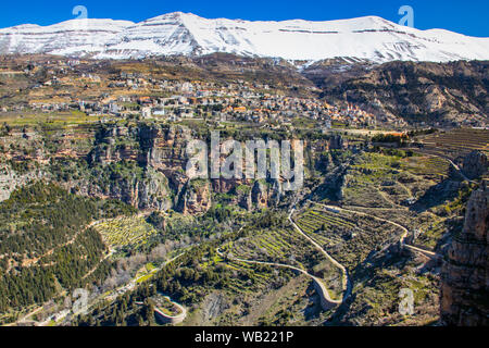 Saint Saba Cathedral, Bcharre, Lebanon Stock Photo - Alamy