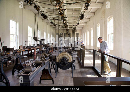 Thomas Edison s Menlo Park machine shop in Greenfield Village at The ...