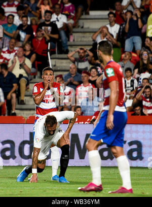 Granada CF player Darwin Machis is seen in action during the UEFA ...